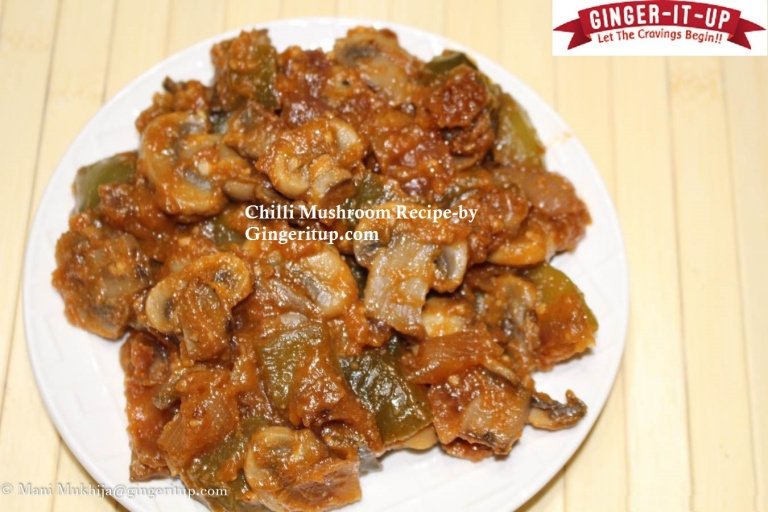 Chilli Mushroom – A Quick & Easy Indo-Chinese Recipe with Video ...